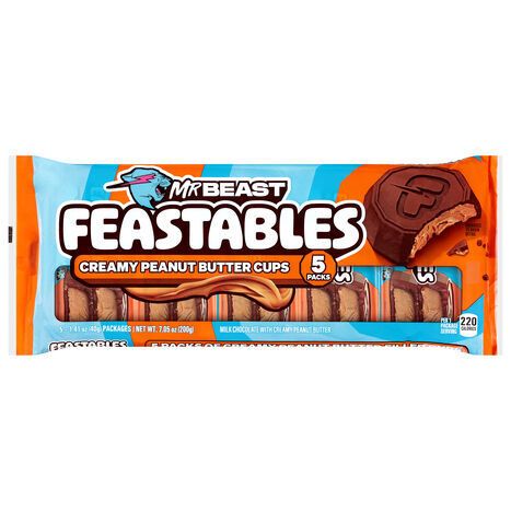 Buy Feastables Milk Chocolate with Creamy Pea... Online | Mercato