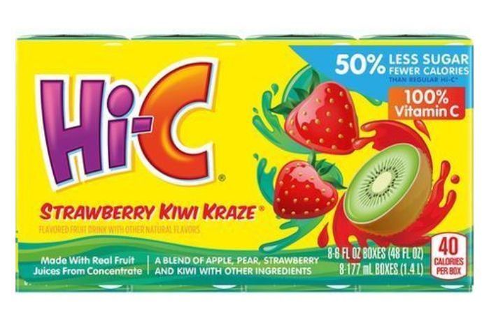 Buy Hi-C Strawberry Kiwi Kraze Juice - 8 Count Online | Mercato
