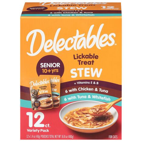 Buy Delectables Lickable Treat Senior 10+Yrs ... Online | Mercato