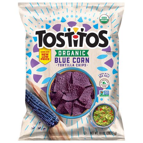 Buy Tostitos Organic Blue Corn Tortilla Chips... Online | Mercato