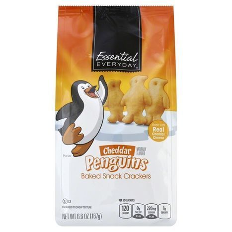 Buy Essential Everyday Cheddar Penguins Baked... Online | Mercato