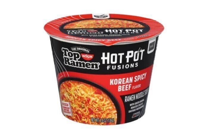 Buy Nissin Top Ramen - Korean Spicy Beef Flav... Online | Mercato
