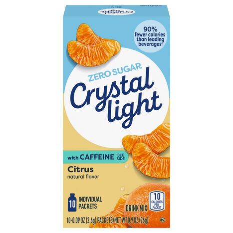 Buy Crystal Light Zero Sugar Packets Citrus D... Online | Mercato