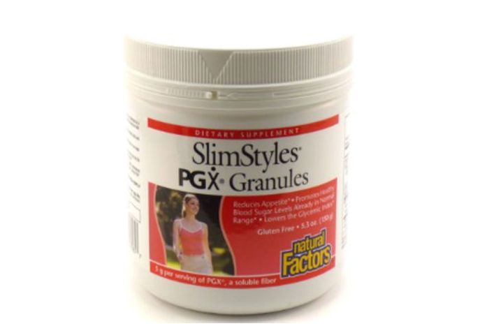 Buy Natural Factors Slimstyles PGX Granules -... Online | Mercato