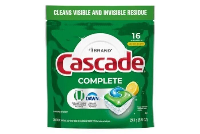 Buy Cascade Complete - Lemon Scent Dishwasher... Online | Mercato