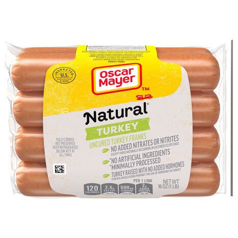 Buy Oscar Mayer Natural Uncured Turkey Franks... Online | Mercato