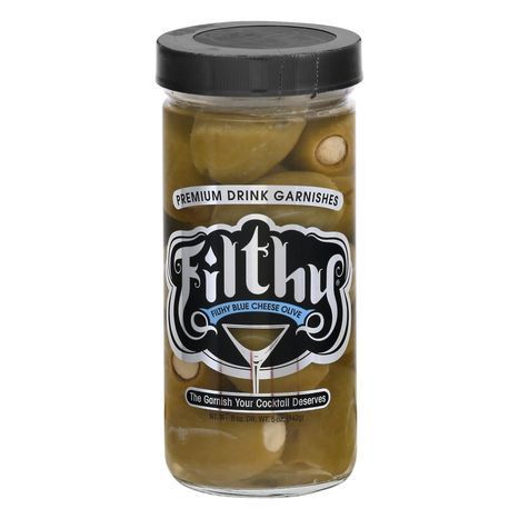 Buy Filthy Olive, Blue Cheese, Jar - 8 Ounces Online | Mercato