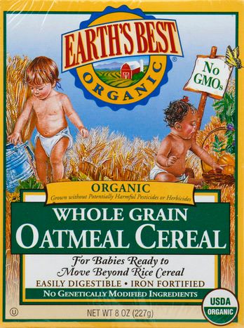 Buy Earth's Best Oatmeal Cereal, Whole Grain ... Online | Mercato